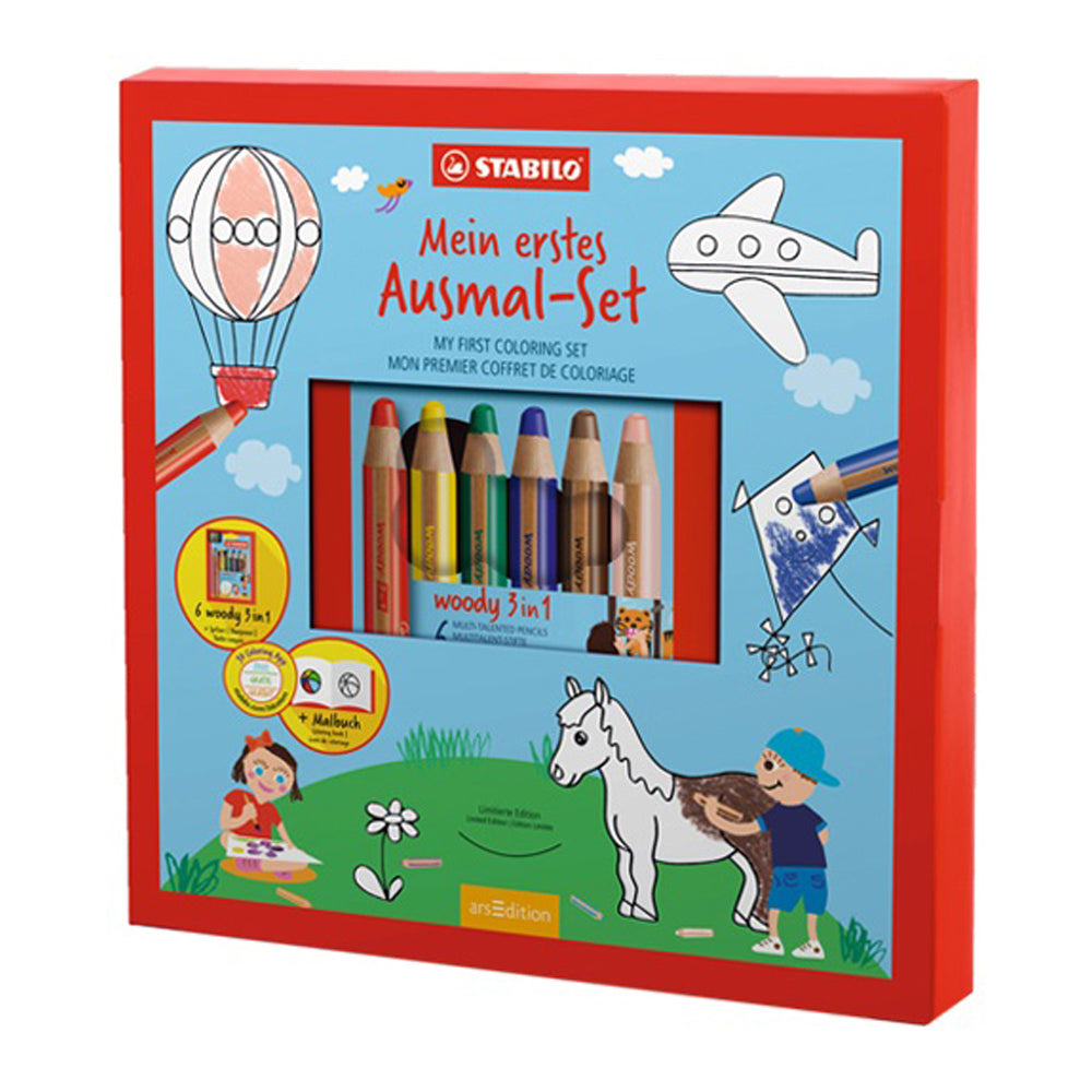 STABILO bojanka za decu + Woody 3 u 1 bojice set 1/6 – NajboljaMama.SHOP
